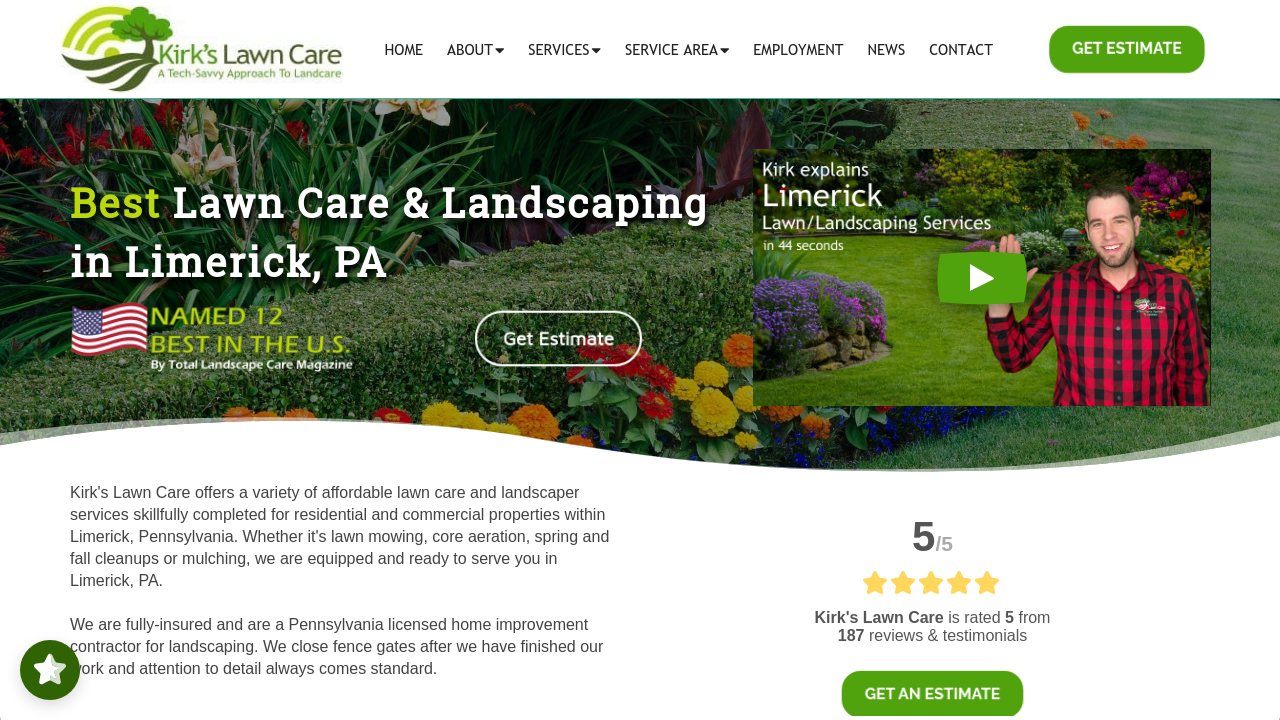 The Best Lawn Service & Landscaping in Limerick, PA